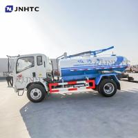 China HOWO Euro2 116hp 4X2 Sewage Suction Truck 5cbm for sale