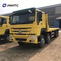 China SINOTRUK 8*4 22-30 Ton Concave Flatbed Transport Truck Excavator Transport Truck for sale
