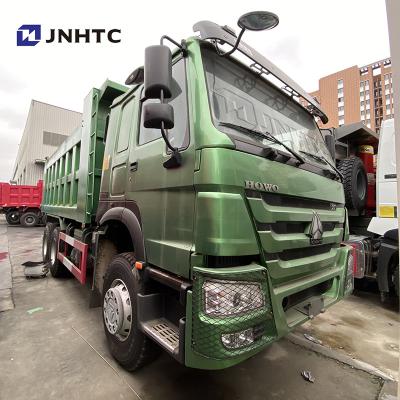 China Sinotruk 6X4 371HP Heavy Duty Dump Truck Green 20 Cubic Tipper Truck for sale