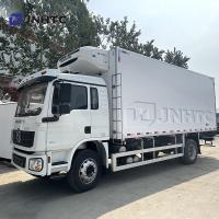 China Shacman L3000 4x2 Refrigerator Truck Fruit Vegetables Transport Thermo King for sale