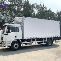 China Shacman L3000 4x2 Refrigerator Truck Fruit Vegetables Transport Thermo King for sale