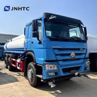China 15cbm Blue HOWO 6X4 15000L Water Spray Sprinkler Tanker Truck for sale
