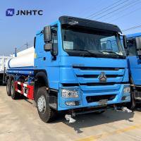 China 15cbm Blue HOWO 6X4 15000L Water Spray Sprinkler Tanker Truck for sale