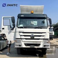China Sinotruk Howo Benz White Dump Truck 50T 12 wheels Right Hand Drive New Model for sale