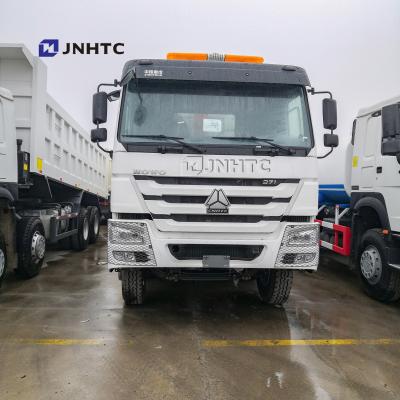 China Sinotruk Howo Benz White Dump Truck 50T 12 wheels Right Hand Drive New Model for sale