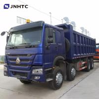 China 30M3 371hp 12 Wheeler Sinotruk Howo Heavy Duty Dump Truck Front Lifting New Model for sale