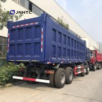 China 30M3 371hp 12 Wheeler Sinotruk Howo Heavy Duty Dump Truck Front Lifting New Model for sale