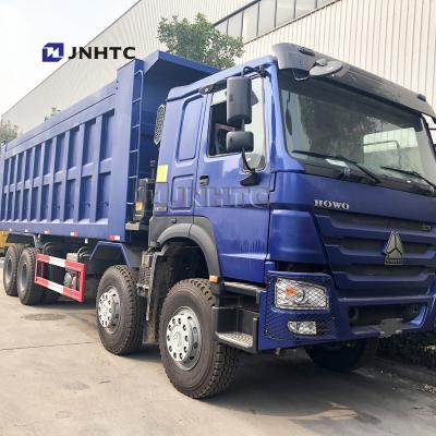 China 30M3 371hp 12 Wheeler Sinotruk Howo Heavy Duty Dump Truck Front Lifting New Model for sale