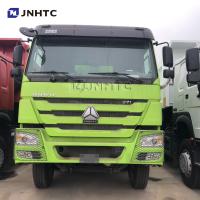 China Sinotruk Howo Green Dump Truck 10 Wheels 6x4 371hp New Model for sale