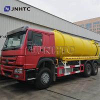 China Sewage Truck HOWO Heavy Duty 6 Wheels 10cbm Sewage Suction Sewage Truck for sale