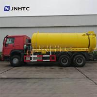 China Sewage Truck HOWO Heavy Duty 6 Wheels 10cbm Sewage Suction Sewage Truck for sale