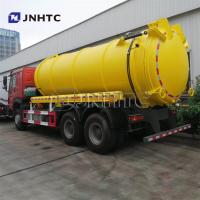 China Sewage Truck HOWO Heavy Duty 6 Wheels 10cbm Sewage Suction Sewage Truck for sale