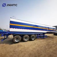 China 3 Axles 40000L 2 Compartment Heavy Duty Semi Trailers Used Oil Fuel Tanker for sale