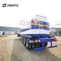 China 3 Axles 40000L 2 Compartment Heavy Duty Semi Trailers Used Oil Fuel Tanker for sale