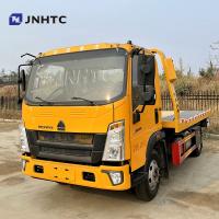 China Sinotruk HOWO 4x2 5TON Light Duty Commercial Trucks Flatbed Wrecker Tow Truck for sale