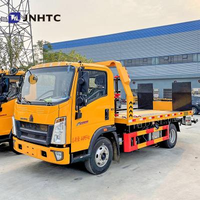 China Sinotruk HOWO 4x2 3-8TON Light Flatbed Cargo Wrecker Truck for sale