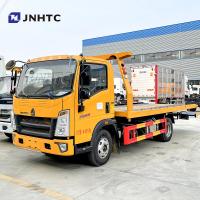 China HOWO 4x2 5-10TON Light Duty Commercial Trucks Flatbed Cargo Wrecker Truck for sale