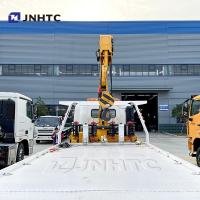 China Sinotruk HOWO 4x2 3-12TON Light Flatbed Cargo Wrecker Crane Truck for sale