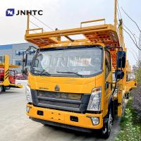 China HOWO 4x2 Light Duty Commercial Trucks Vehicle Carrier Transporter 5-8 ton for sale