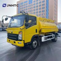 China HOWO 4x2 116hp 5cbm Light Duty Commercial Trucks Fuel Tanker Truck for sale
