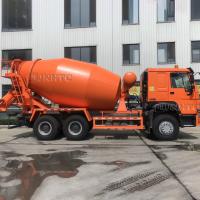 China SINOTRUK HOWO Auto Loading Concrete Mixer 10 Wheeler 371hp 12m3 for sale