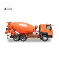 China 10 Wheeler 371hp 10m3 Concrete Mixer Truck Self Loading for sale