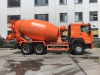 China Sinotruk Self Loader Concrete Mixer 10 Wheeler 371hp 10m3 for sale