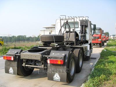 China Euro2 10 Wheels 371 Right Truck Head HOWO Trailer Head 50Ton for sale