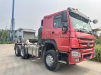 China 3.5 inch Euro2 Sinotruk Howo 6x4 371 Prime Mover Truck 10 Wheels for sale