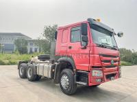 China 3.5 Inch Euro2 Sinotruk Howo 6x4 371 10 Wheel Tractor Head for sale