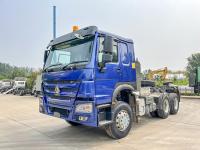 China Sinotruk 10 wheels 6X4 Howo Tractor Head 371hp Trailer Truck Head for sale