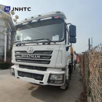 China Shacman 8x4 F3000 12 Tons Truck Mounted Crane 4 straight arm 12 wheel for sale