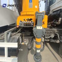 China Shacman 8x4 F3000 12 Tons Truck Mounted Crane 4 straight arm 12 wheel for sale