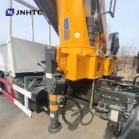 China Shacman 8x4 F3000 12 Tons Truck Mounted Crane 4 straight arm 12 wheel for sale
