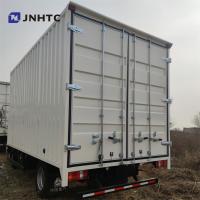China SINOTRUK HOWO LHD Box Truck Van Cargo Truck 6 Tons 116hp for sale