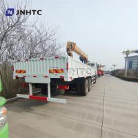 China SHACMAN Lorry Truck Mounted Knuckle Boom Cranes 10 Ton for sale