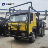 China Wooden Log Carrying 6x4 Prime Mover Truck Diesel Fuel Type for sale