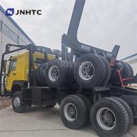 China 6x4 TIMBER Wood Transport Logging Trailer Sinotruk Howo Brand for sale