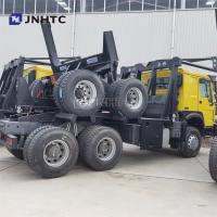 China 6x4 TIMBER Wood Transport Logging Trailer Sinotruk Howo Brand for sale