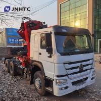 China 371hp 8 Ton Telescopic Crane Truck Sinotruk HOWO 6x4 40t 10 Wheels for sale