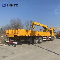 China 6x4 Straight Arm Crane Cargo Truck Mounted Shacman H3000 F3000 X3000 for sale