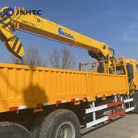 China 6x4 Straight Arm Crane Cargo Truck Mounted Shacman H3000 F3000 X3000 for sale
