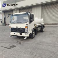 China Light Duty Howo Stainless Steel Water Tank Truck 5000 Liters for sale