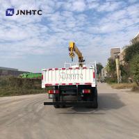 China Flat Plate Cargo Truck Mounted Crane Sinotruk HOWO 4x4 All Wheel Drive for sale