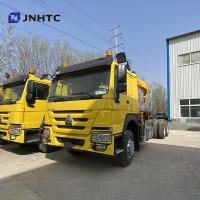 China Sinotruk Crane Boom Truck 6x4 10 Wheels 12 Ton Straight Arm for sale
