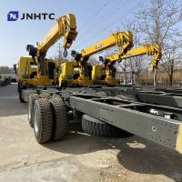China Sinotruk Crane Boom Truck 6x4 10 Wheels 12 Ton Straight Arm for sale