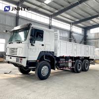 China HOWO 371HP 6X6 4x4 Drive Cargo Truck Column Plate Dropside Gate for sale