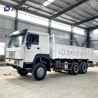China HOWO 371HP 6X6 4x4 Drive Cargo Truck Column Plate Dropside Gate for sale