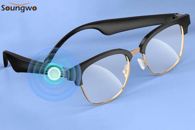 China Smart Sunglasses Bluetooth 5.2 Eyeglasses with Speaker Hands Free IPX7 Waterproof for Travel for sale