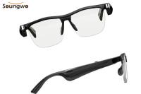 China Smart Audio Sunglasses TR90 Frames Open Ear Bluetooth 5.0 120mAh Battery UV Protection for sale
